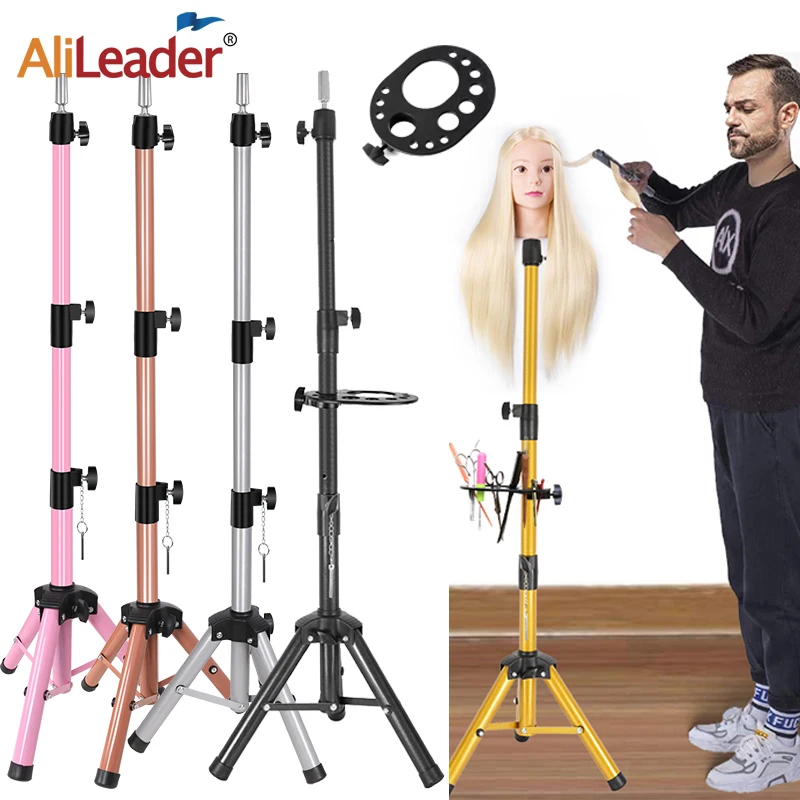 55Inch-Mannequin-Head-Stand-Adjustable-Heavy-Duty-Wig-Stand-Tripod-For ...