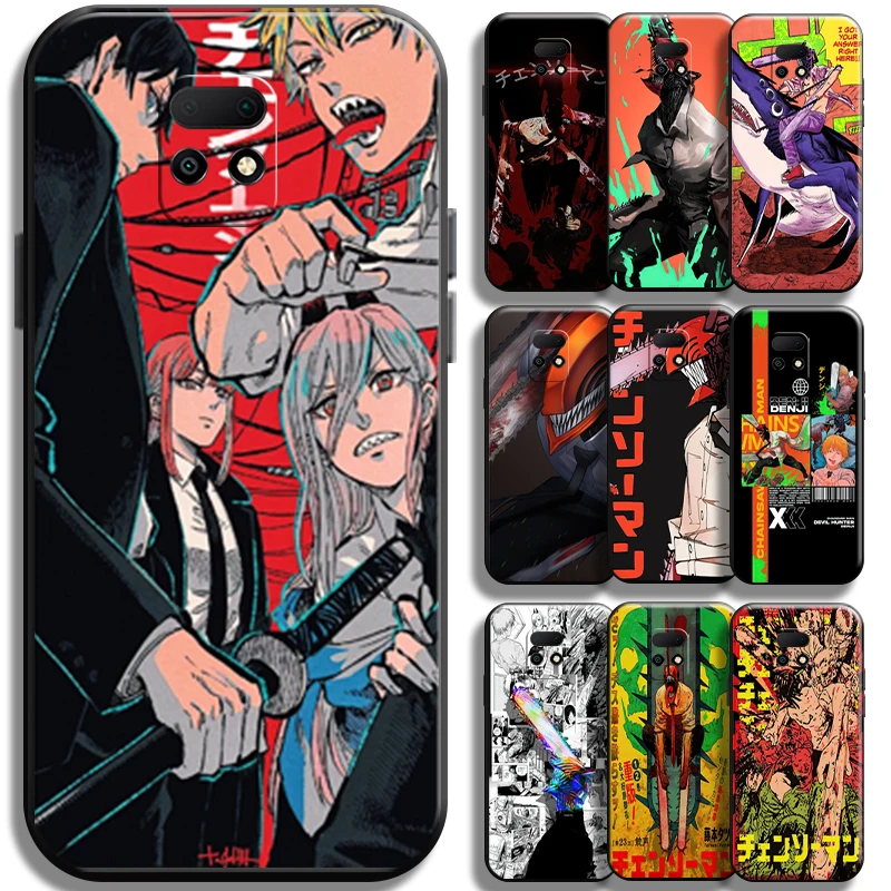 Anime Chainsaw Man Pattern For Xiaomi Redmi 10X Pro 5G 10X 4G Back TPU ...