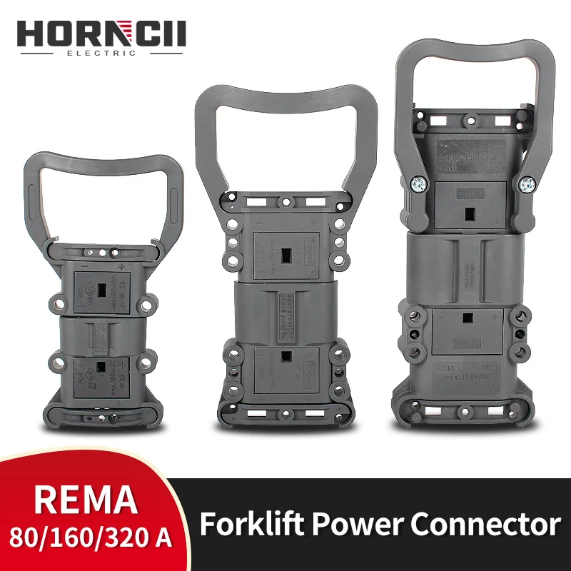 REMA-Battery-Connector-80A-160A-320A-150V-Forklift-Charging-Connector ...