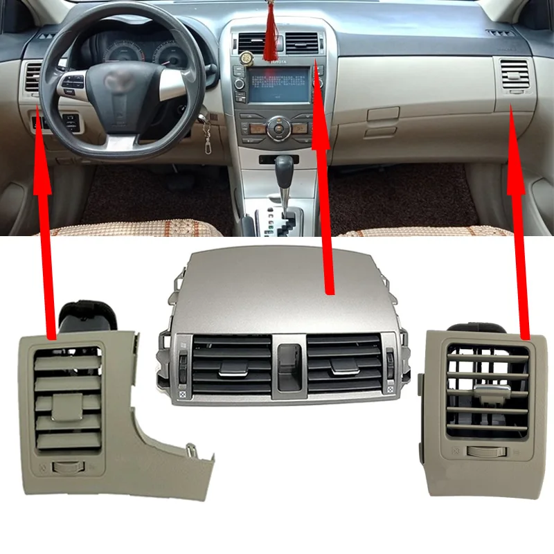 Car A/C Air Conditioning Air Vent Outlet Panel Grille Cover For Toyota ...