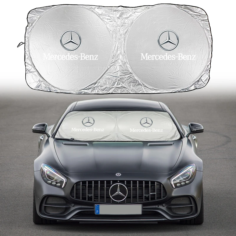 P-ra-brisa-do-carro-Sun-Visor-Prote-o-UV-Escudo-Acess-rio-para-Mercedes ...