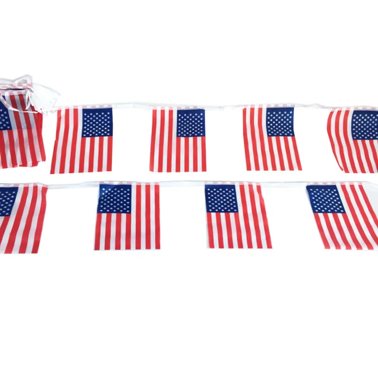 ZXZ-USA-bunting-flag14cmx21cm-20pcs-set-American-Flag-String-America ...