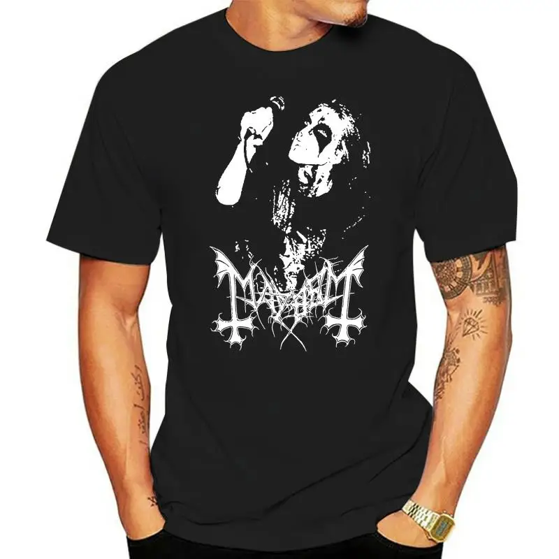 MAYHEM-Dead-T-shirt-norwegian-black-metal-morbid-euronymous-beherit ...