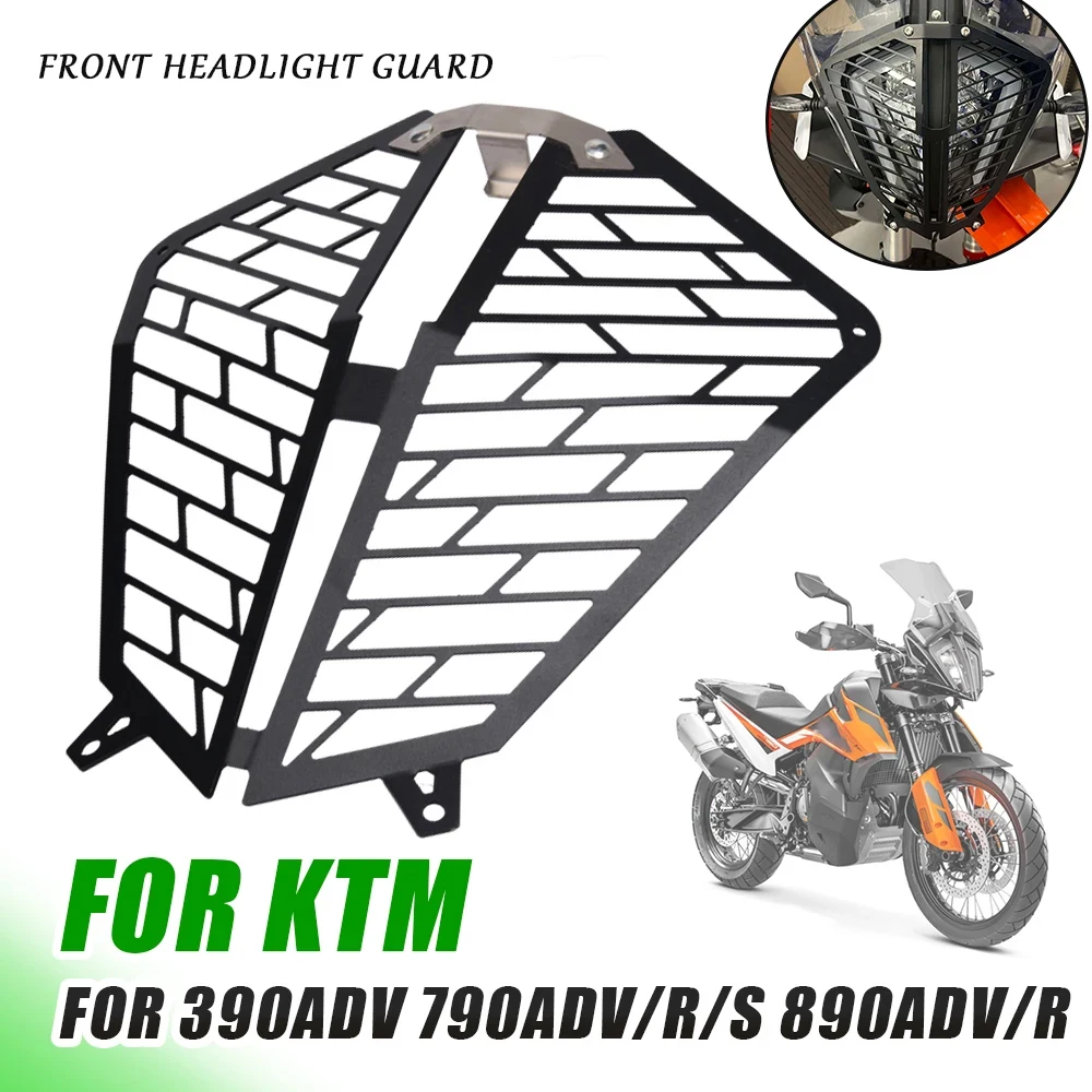 Motorcycle-Headlight-Protector-Head-Light-Guard-Cover-Grille-For-KTM ...