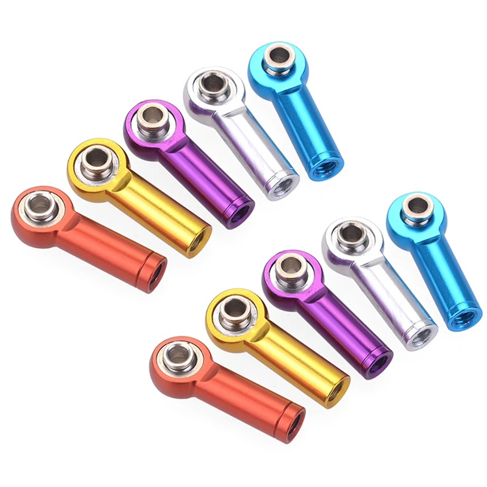 10Pcs M4 3mm Thread Metal Tie Rod / End Link Rod / M4 Metal Tie Push ...