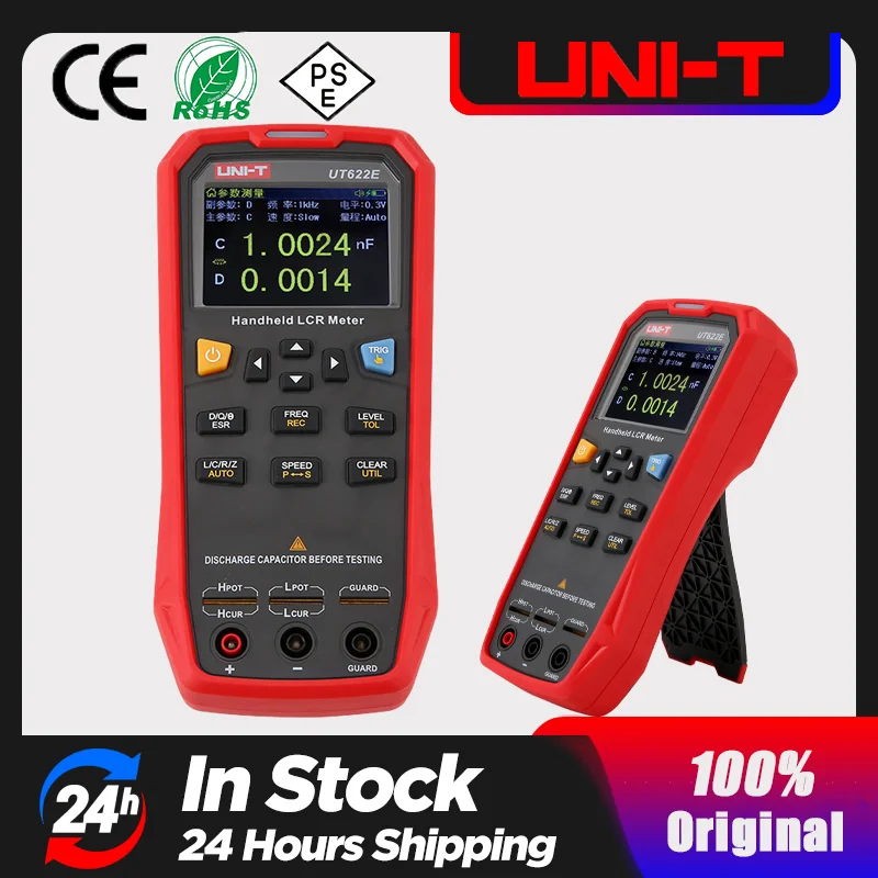 UNI-T-UT622E-Handheld-LCD-Digital-Bridge-Capacitance-Inductance ...