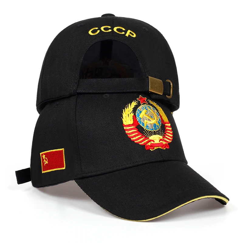 high-quality-CCCP-national-emblem-Baseball-Cap-100-Cotton-snapback-caps ...