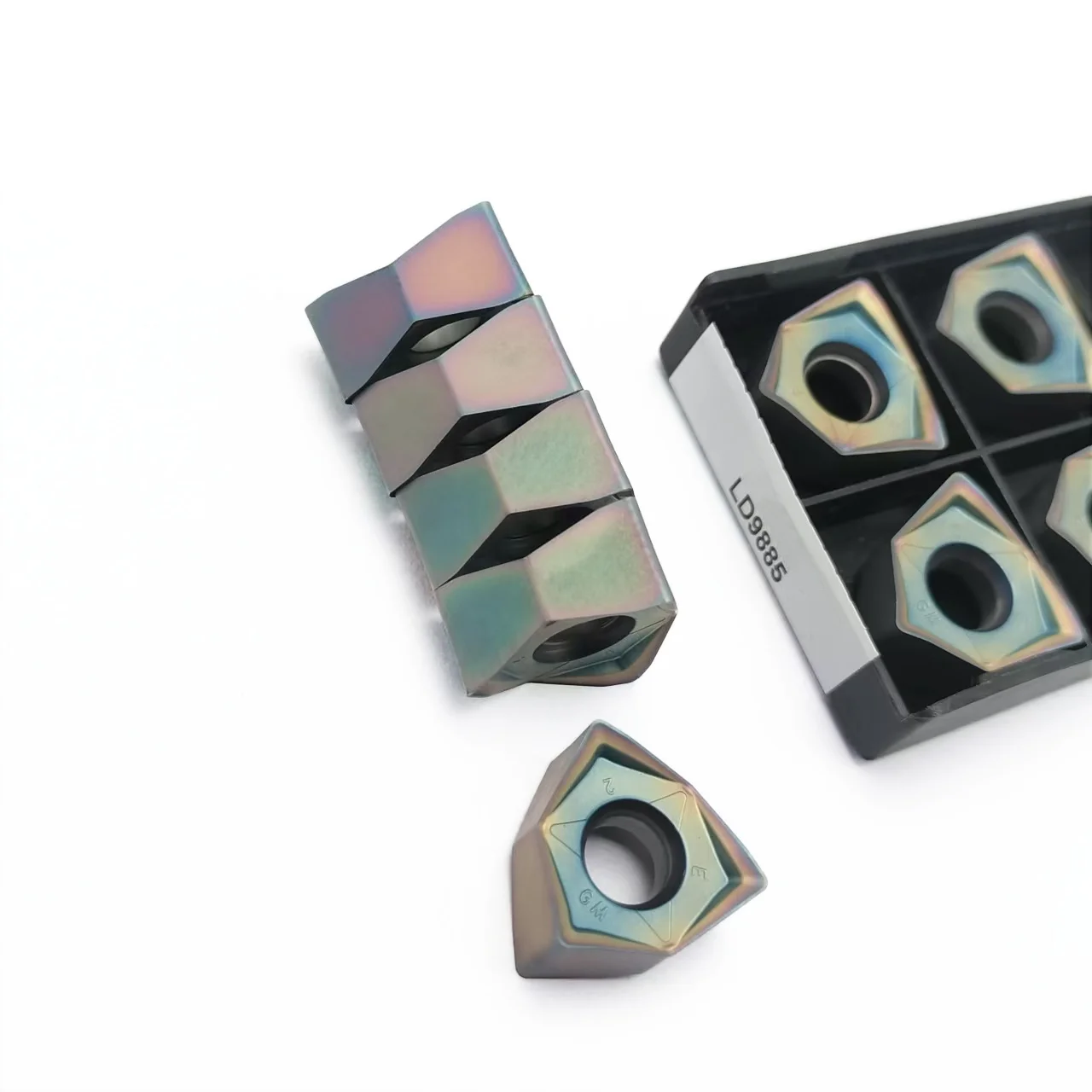 10PCS-WNMU-080608EN-Original-Fast-Feed-Milling-Cutter-inserts ...