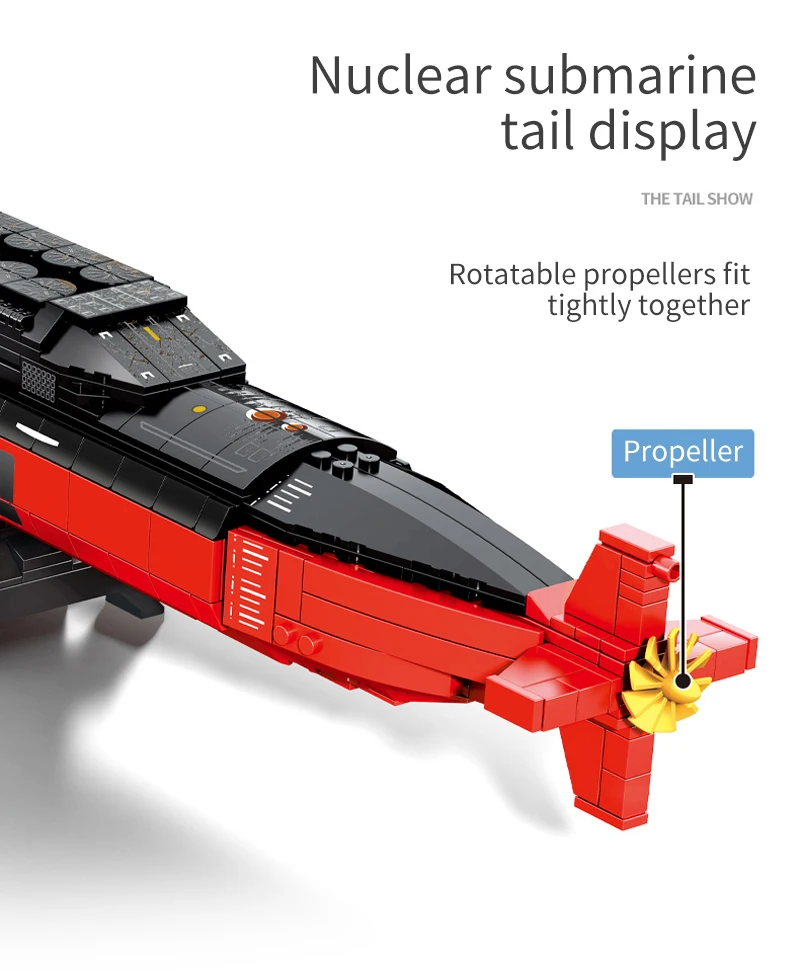 Lego Nuclear Submarine