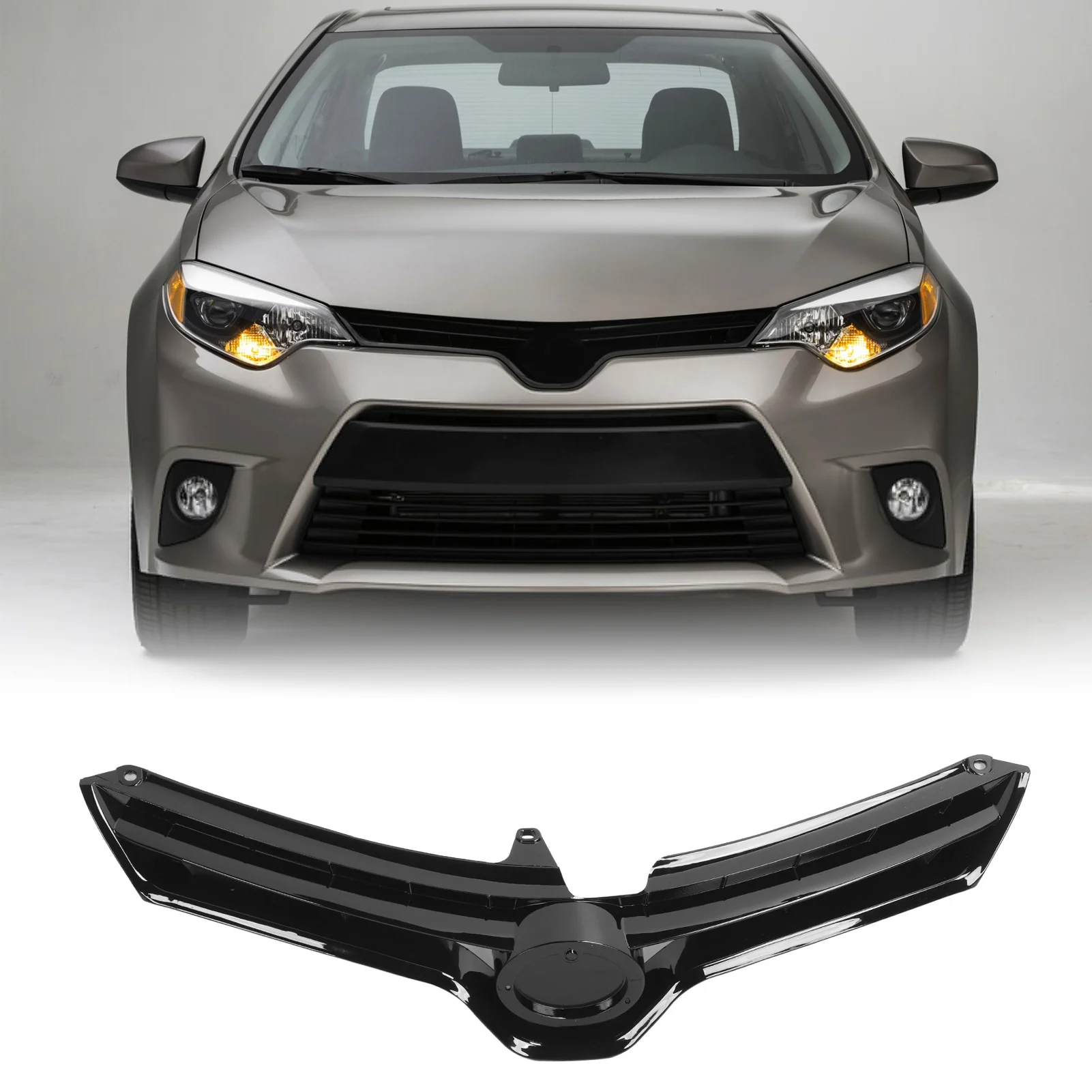 Front-Bumper-Upper-Grille-53100-02560-Upper-Hood-Grill-Cover ...