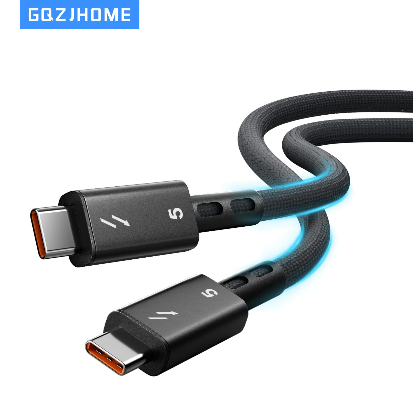 16K Thunder-bolt 5 80Gbps USB 4.0 Type-C Data Extension 240W Fast ...