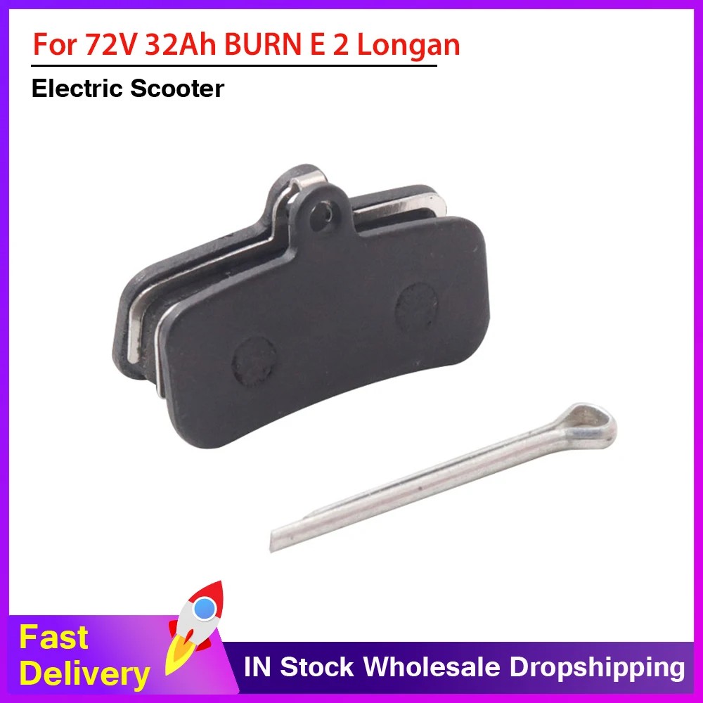 Semi-Metal-Disc-Brake-Pads-for-NAMI-72V-32Ah-40Ah-BURN-E2-MAX-11-Inch ...