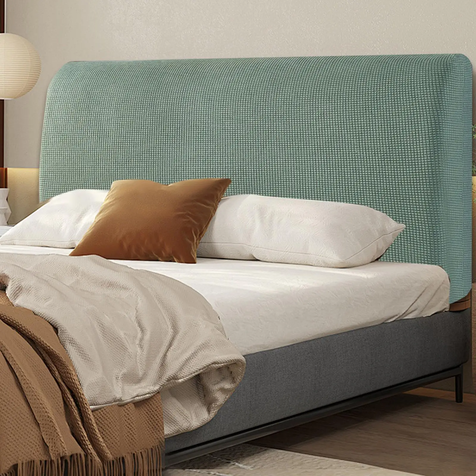 Bed-Headboard-Cover-Elastic-Soft-Bed-Head-Cover-Solid-Color-Modern-59 ...