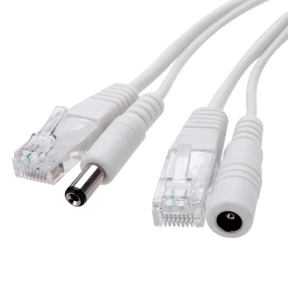 POE кабель, Пассивный адаптер Power Over Ethernet, кабель POE, сплиттер ...