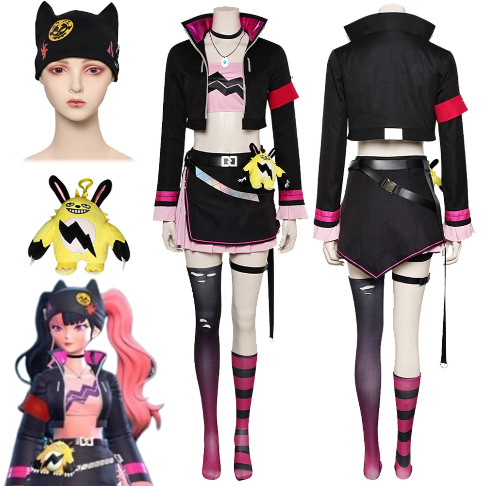Zoe-Cosplay-Fantasy-Necklace-Leggings-Hat-Suits-Anime-Game-Pal-Cosplay ...