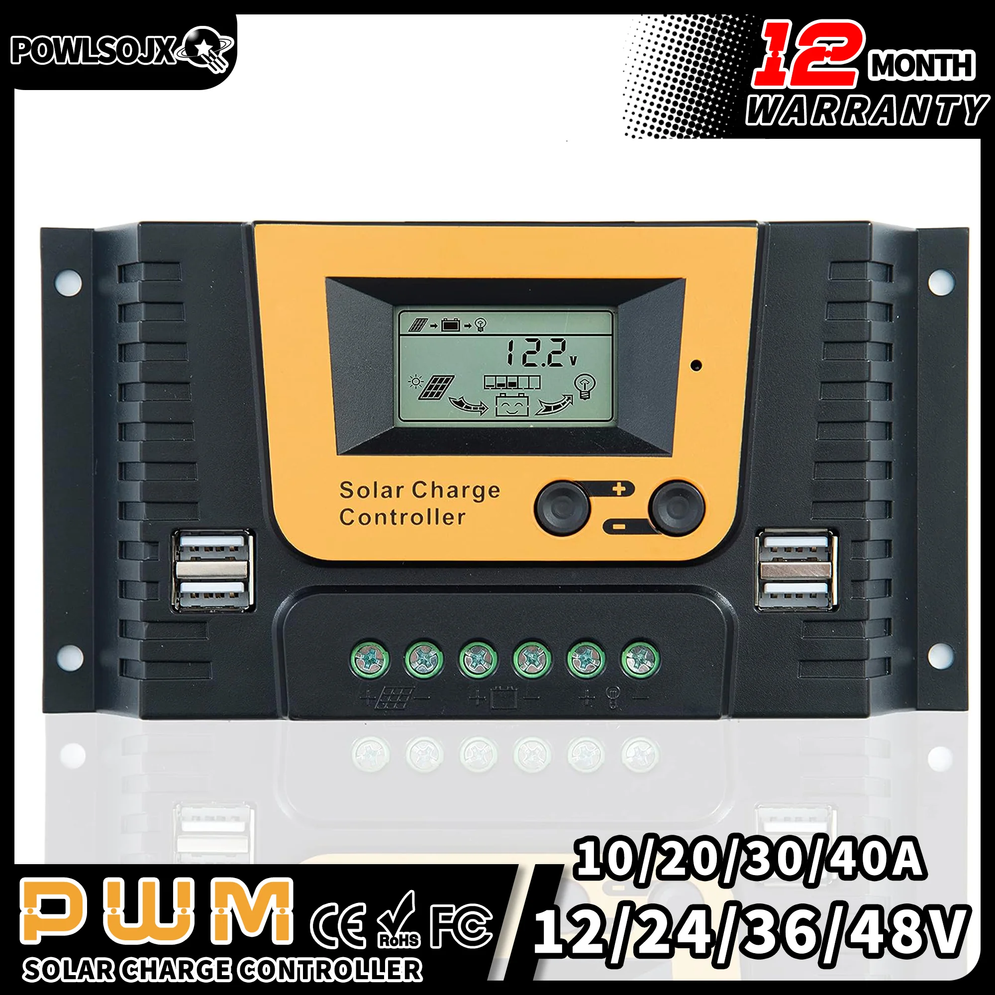 POWLSOJX-12-24-36-48v-Lithium-Battery-Solar-Panel-Regulator-PWM-Solar ...
