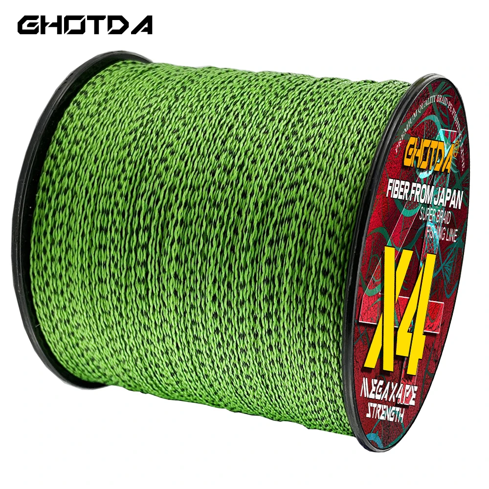 GHOTDA-300M-4-strand-PE-Braided-Fishing-Line-Wear-Resistant-Strong-Pull ...