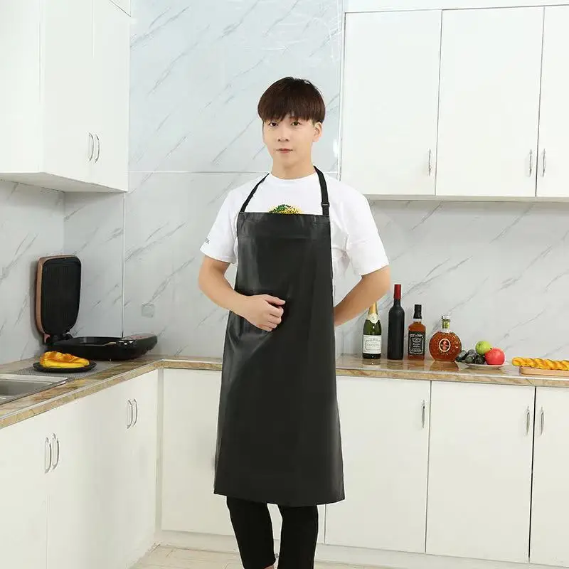 Pvc Waterproof Apron Acid And Alkali Resistant Apron Home Household ...
