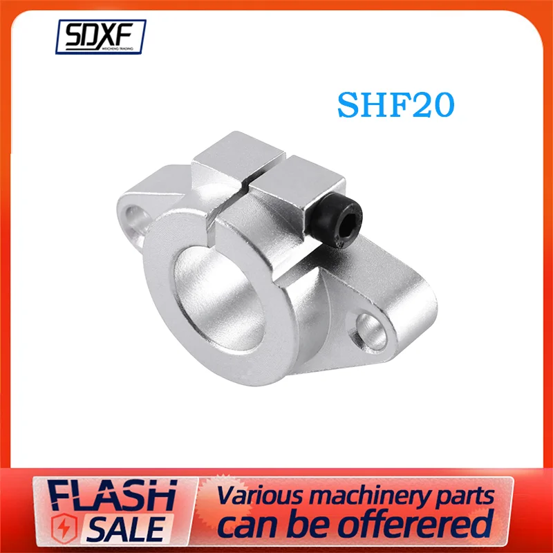 1PC-SHF20-20mm-Linear-Rail-Shaft-Support-Shaft-Support-Aluminium-Holder ...