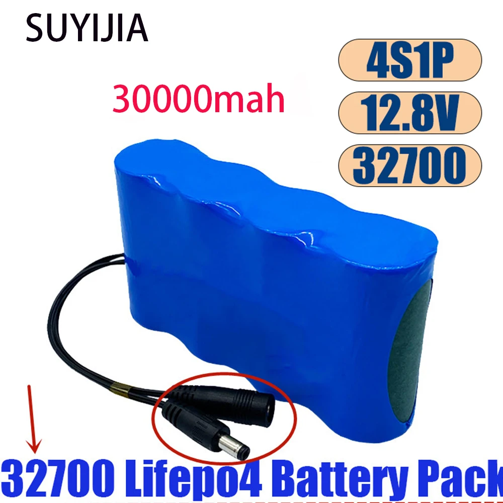 New-12-8V-32700-LiFePO4-Battery-Pack-4S1P-with-4S-40A-Balanced-BMS-for ...