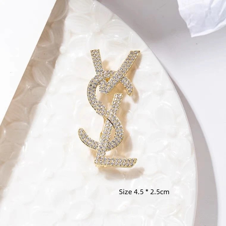 2024-New-Trendy-Luxury-Design-Letter-Chest-Brooch-Women-s-Exquisite ...