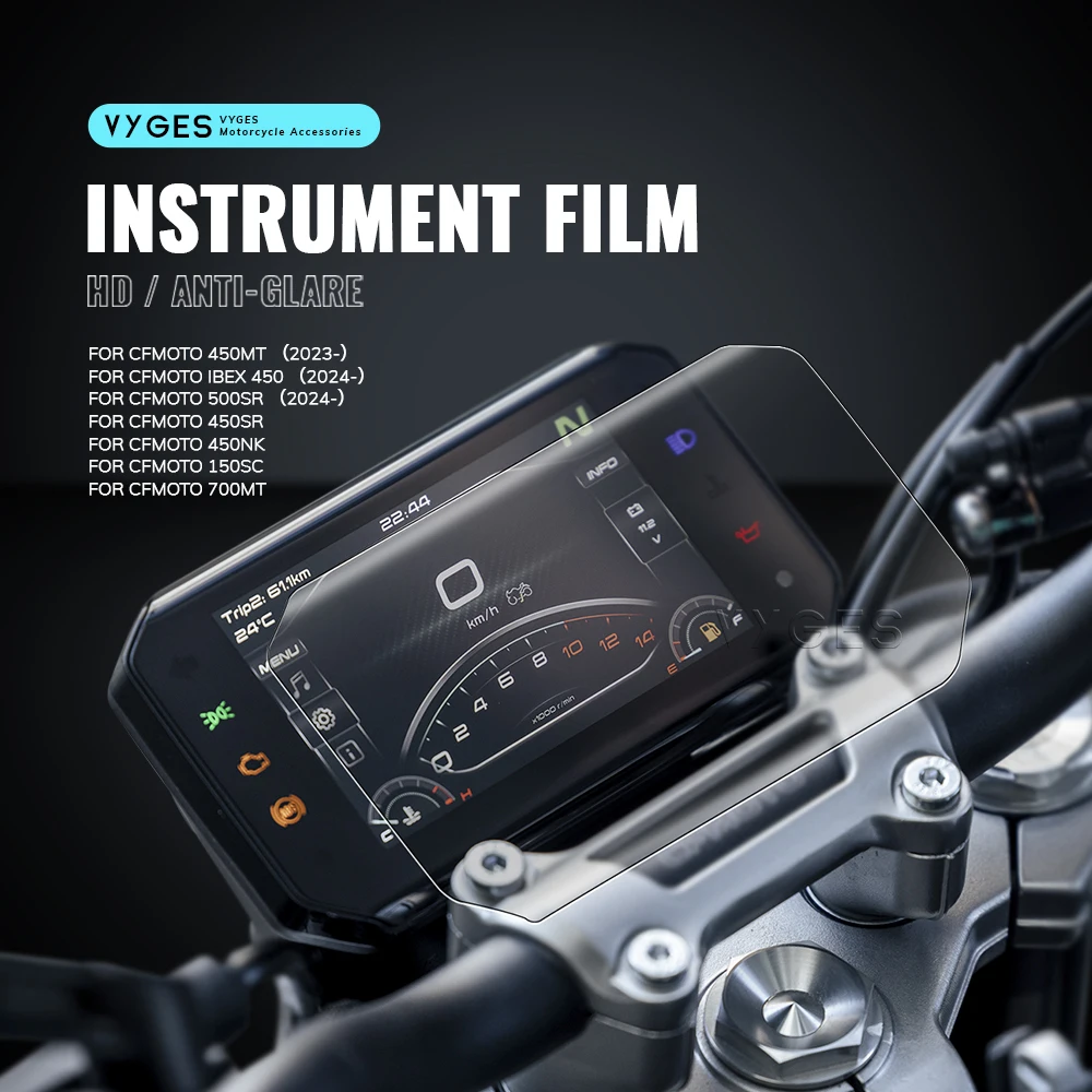 For CFMOTO 450MT IBEX 450 700MT 500SR 450SR 450NK 150SC Motorcycle TFT ...