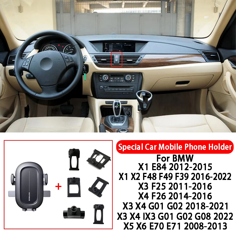 Support-de-t-l-phone-portable-sp-cial-voiture-pour-BMW-bronchX2-Bery ...