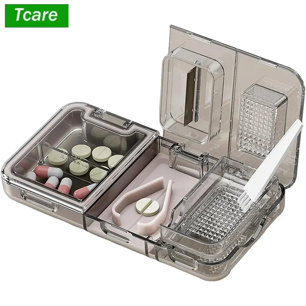 Portable-Large-Pill-Cutter-Professional-3-in-1-Pill-Splitter-and-Case ...