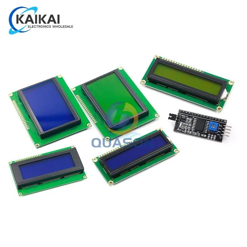 1PCS-LCD-module-Blue-Green-screen-IIC-I2C-1602-for-arduino-1602-LCD-r3 ...