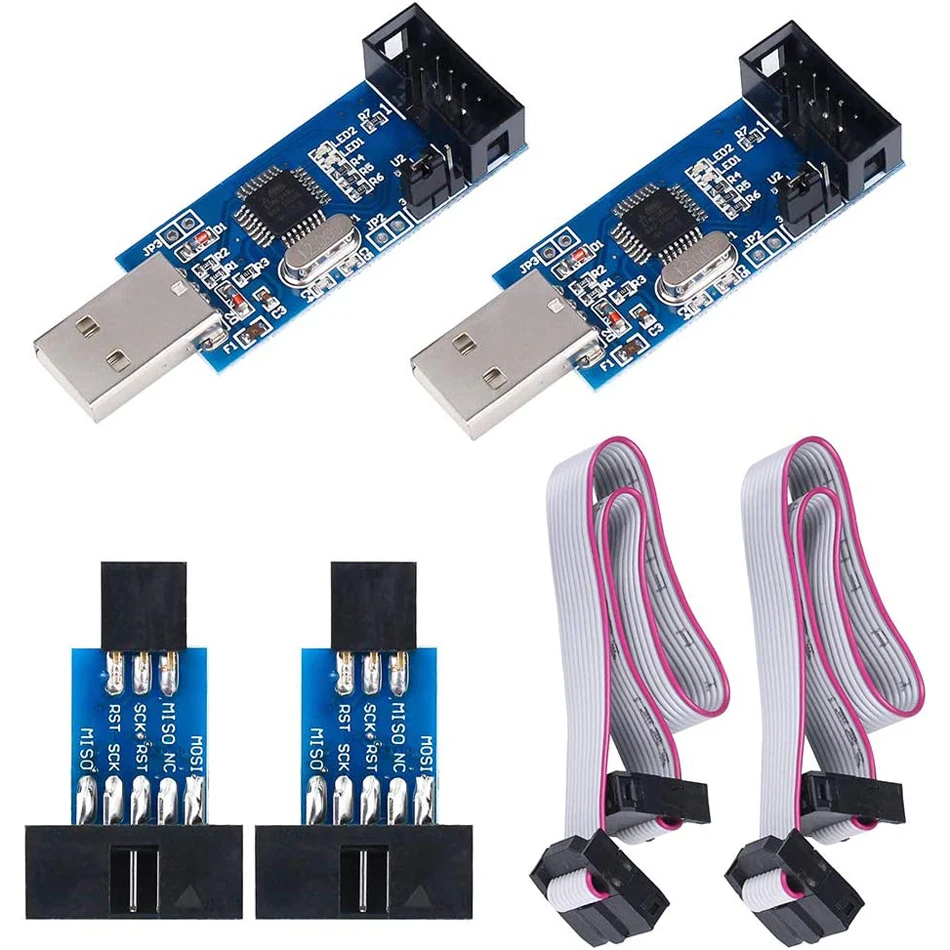 Downloader Programmer For Usbasp Usbisp Avr Programmer Usb Isp Usb Asp Atmega8 Atmega128 Support