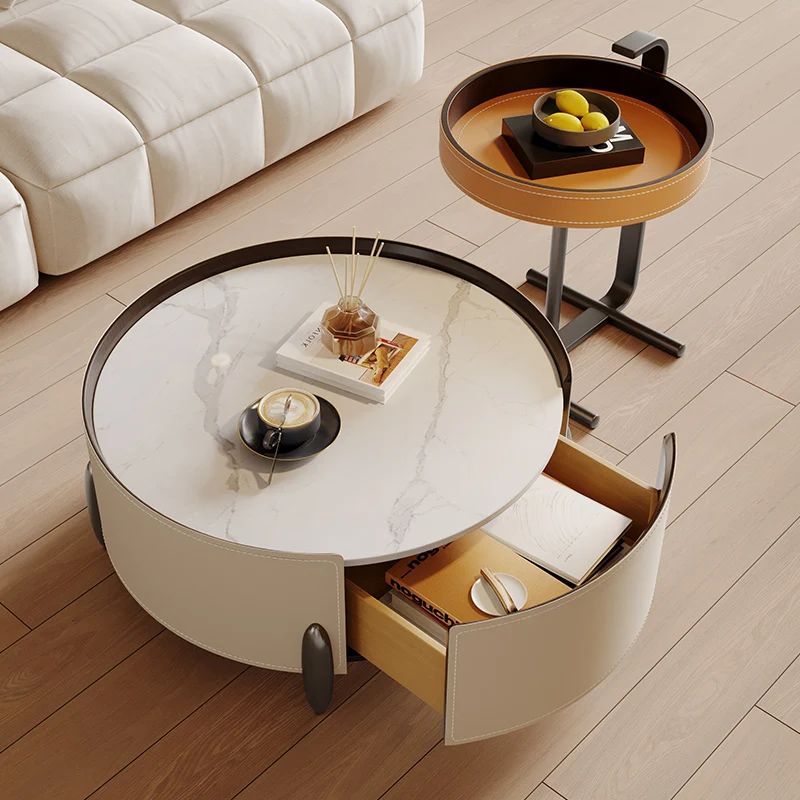 Modern-Fashion-Coffee-Tables-Living-Room-Drawers-Regale-Removable-Side ...