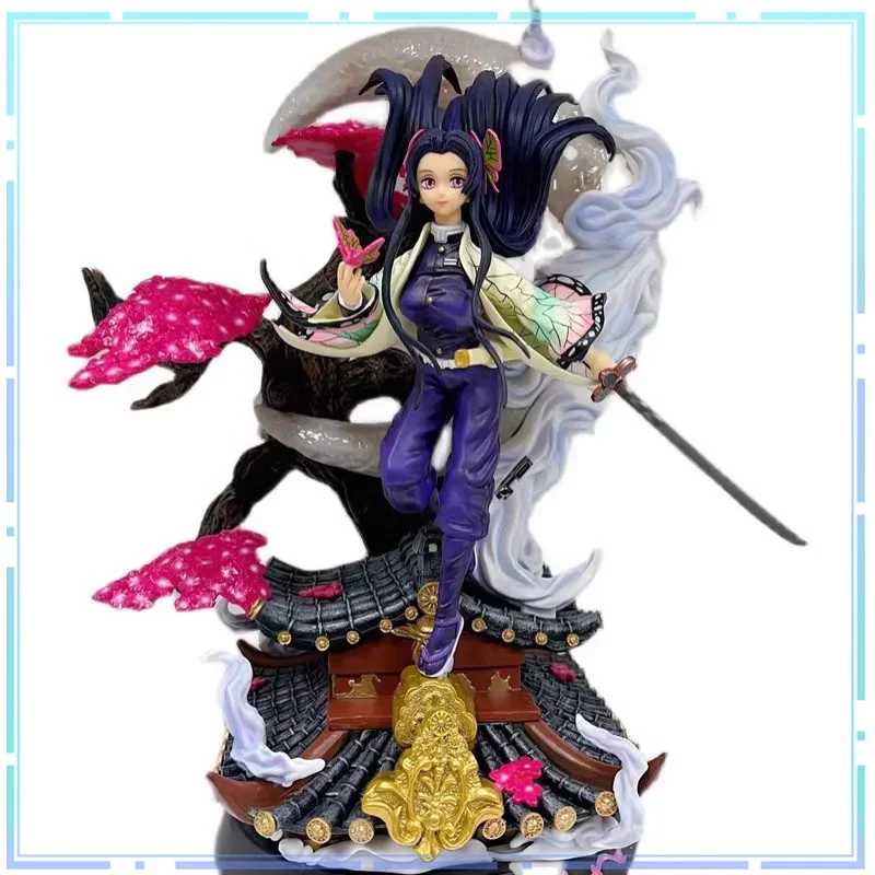 39cm-Demon-Slayer-Kochou-Kanae-Anime-Figure-Gk-Kochou-Kanae-With-Light ...