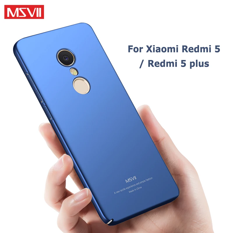 Redmi 5 Plus Case Msvii Slim Matte Cover For Xiaomi Redmi 5 Plus Case Xaomi Global Pc Cover For ...