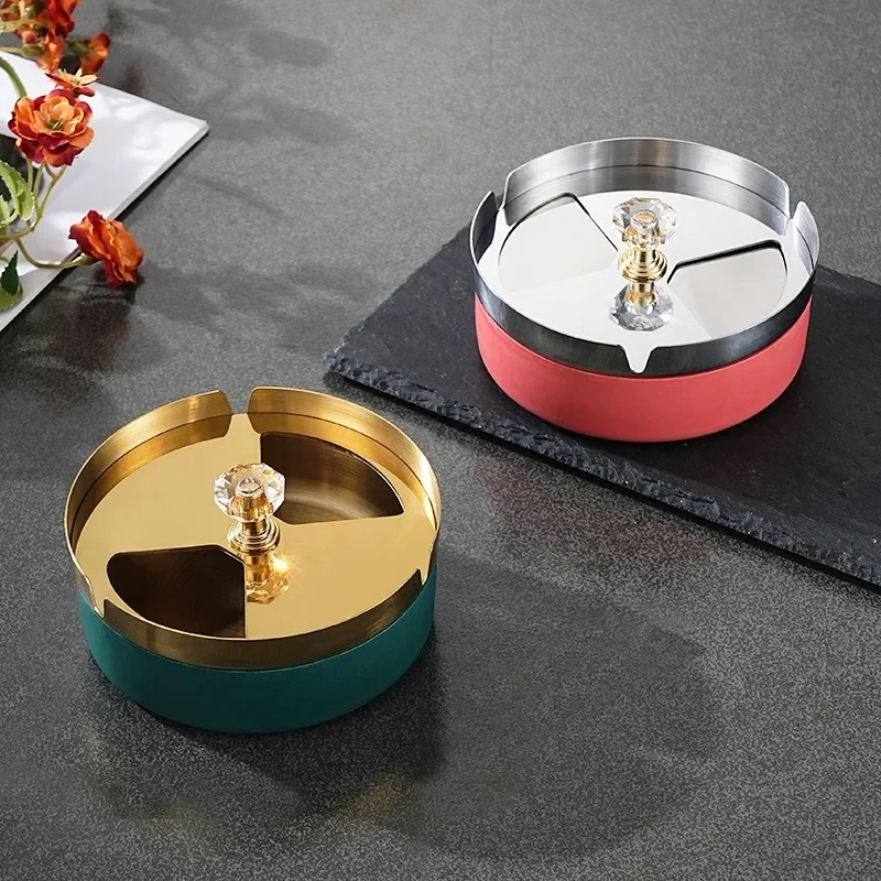 Stainless-Steel-Ashtray-Creative-Gift-Ashtray-Bar-Hotel-Metal ...