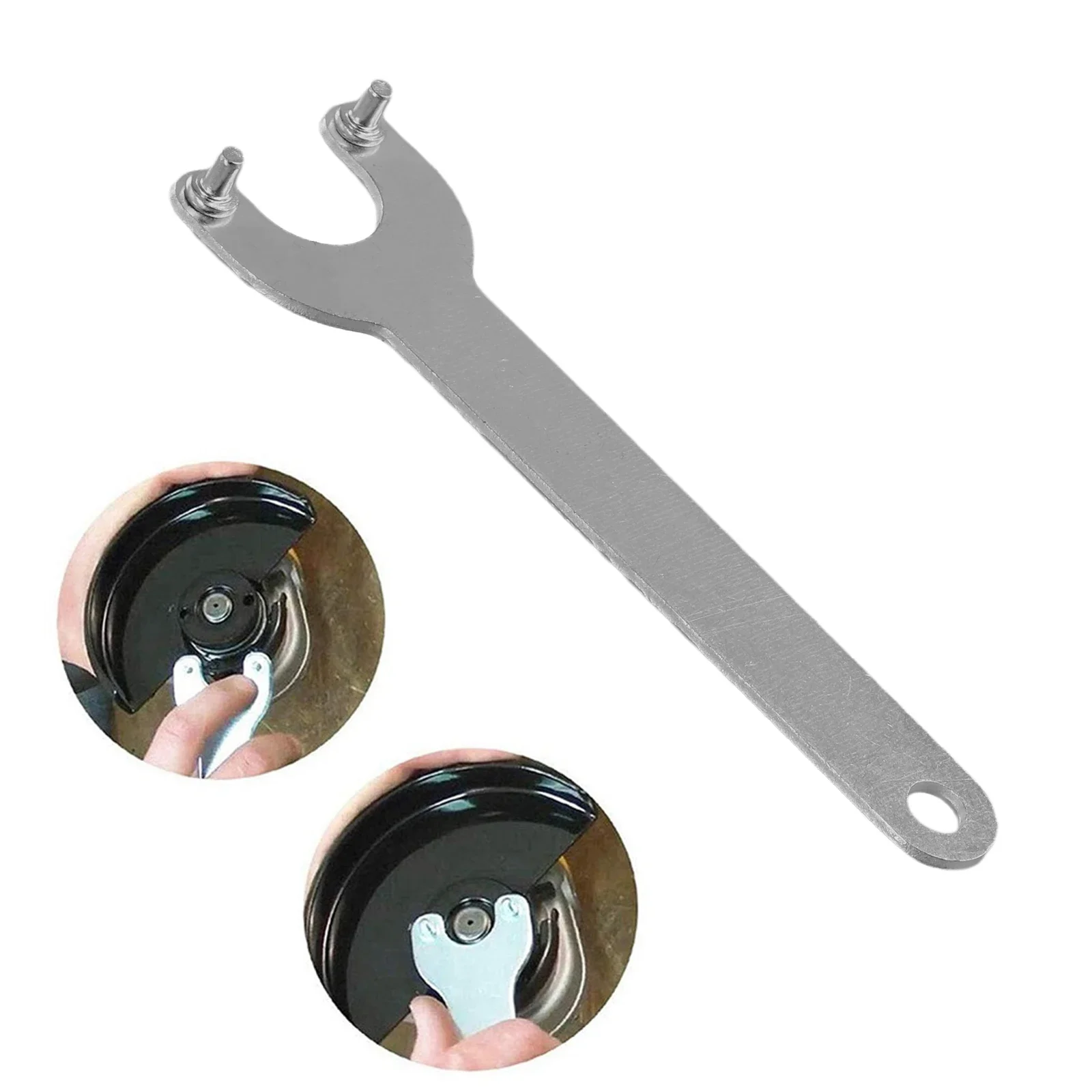 1pc-Angle-Grinder-Key-Flanged-Wrench-2-jaw-Spanner-For-Dismantling ...
