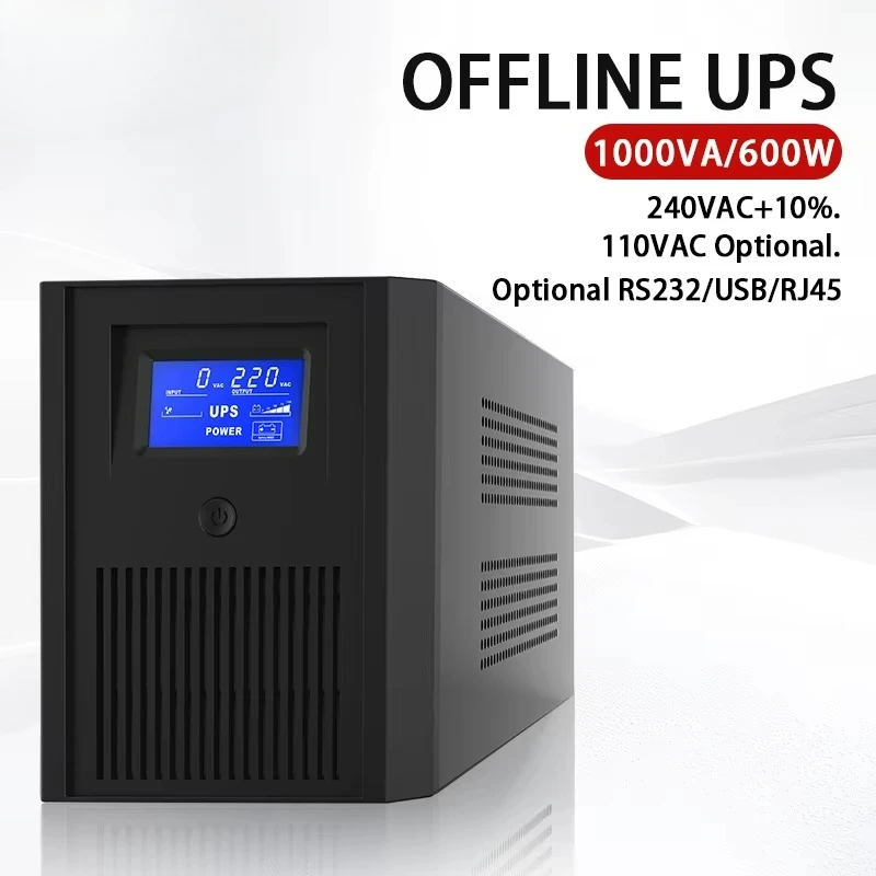 New UPS Backup Power Supply 1000va Iron Shell High-quality 110V/220V ...