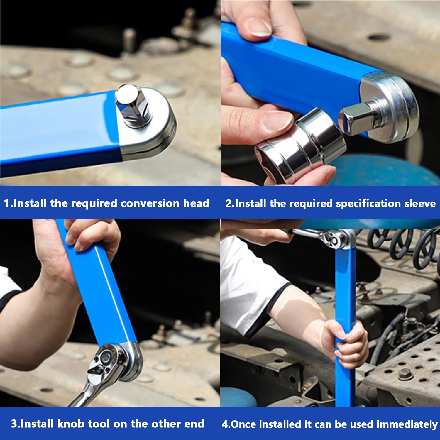 Offset Extension Wrench Set – Geared Up Garage