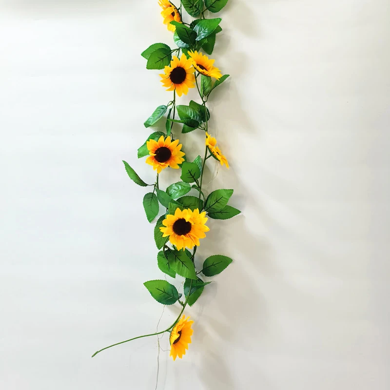 Sunflower LED Hanging Vine – THE GREEN THUMB SUPPLIES