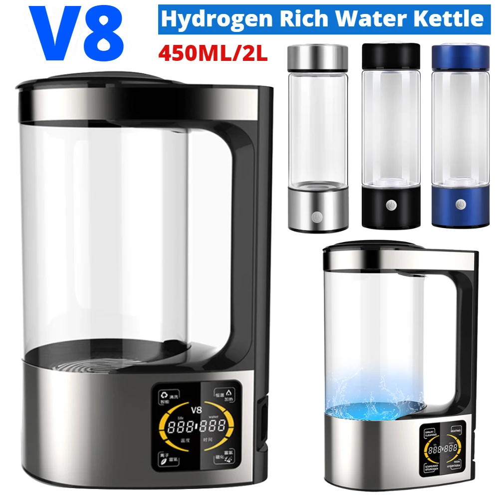 2L-Hydrogen-Rich-Water-Bottle-Ionizer-Water-Filter-Drink-Electric ...