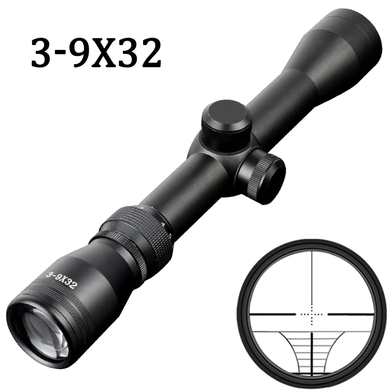 3-9X32-Tactical-Optic-Riflescope-Monocular-Armed-Telescope-Outdoor ...