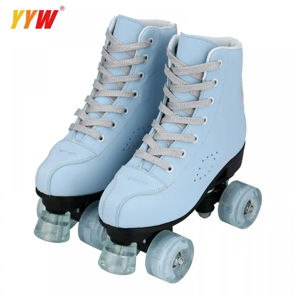 Baby Blue Roller Skates