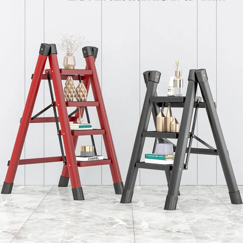 Household-folding-ladder-indoor-herringbone-project-ladder-portable ...