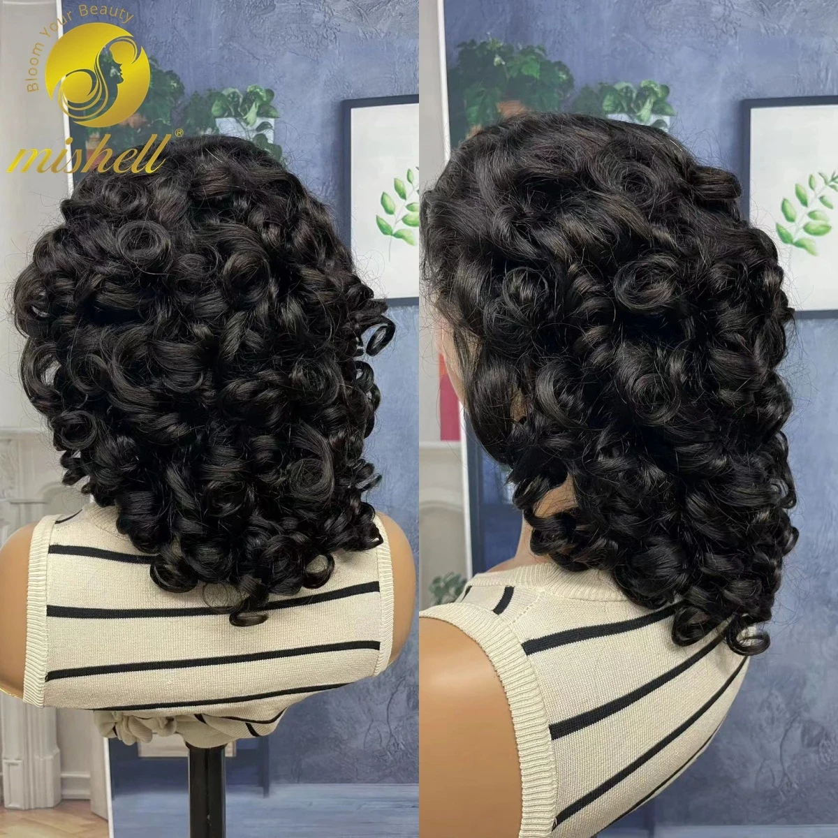 Short-FUMI-Human-Hair-Wig-Bob-Wigs-13x4-Full-Lace-Frontal-Natural ...