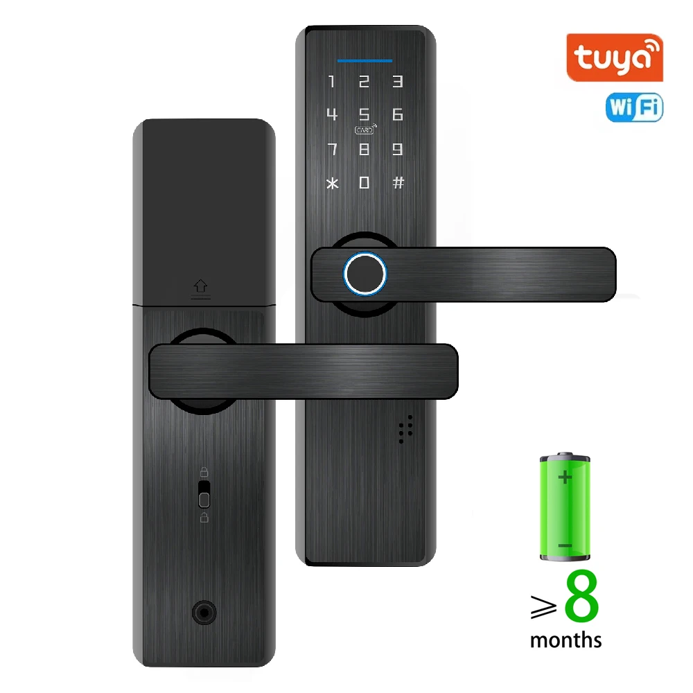 Tuya-WiFi-Biometric-Fingerprint-Lock-Security-Intelligent-Smart-Lock ...