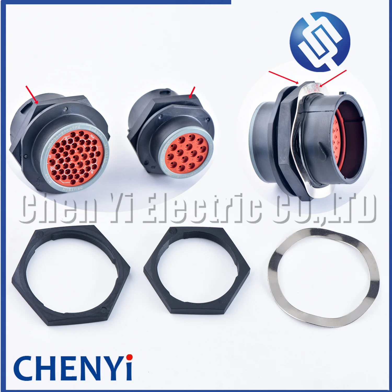 Deutsch-Circular-connector-HDP-series-fixed-nuts-grommet-pad-2414-001-2486-2411-001-2405-2411.jpg