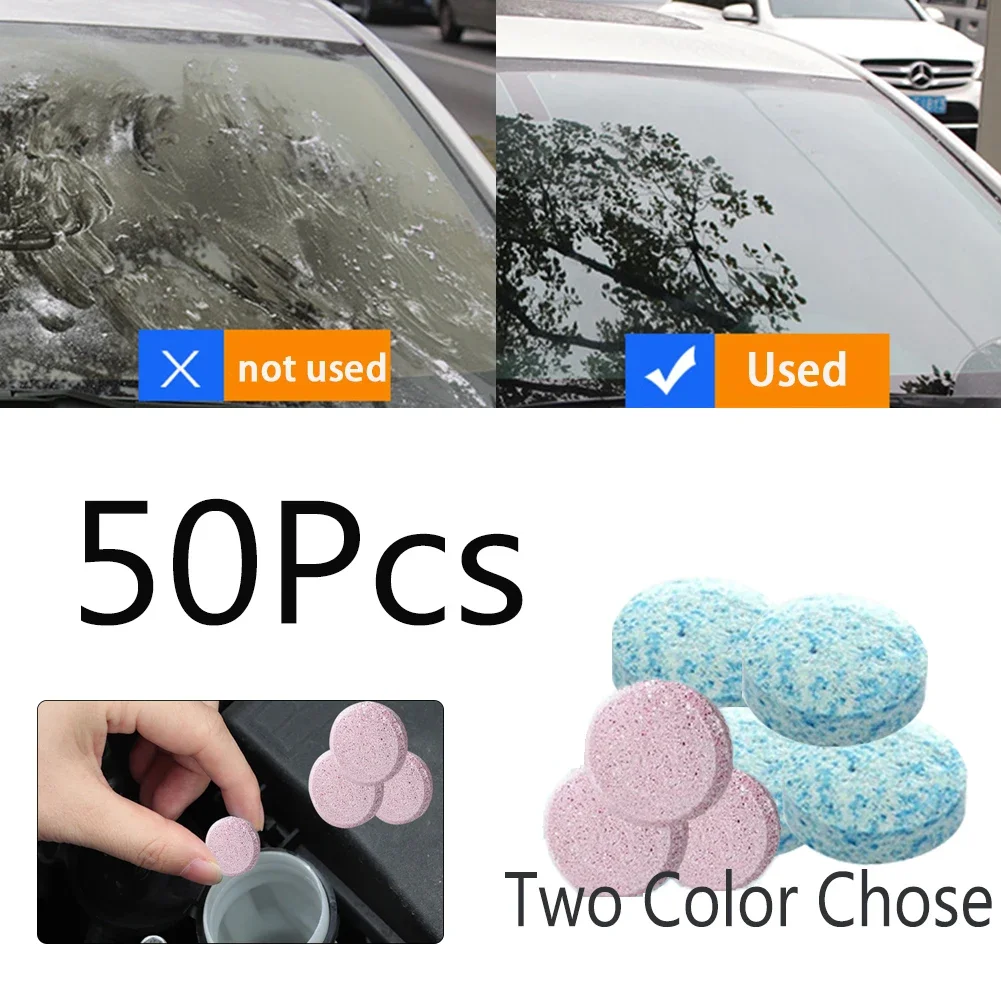 50-1-Pcs-Car-Effervescent-Tablets-Windscreen-Cleaner-Solid-Cleaner-Auto ...