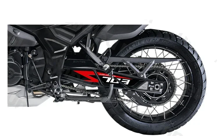 Motorcycle Swingarm Decal Rotating Shaft Sticker FOR ZONTES 703F ...
