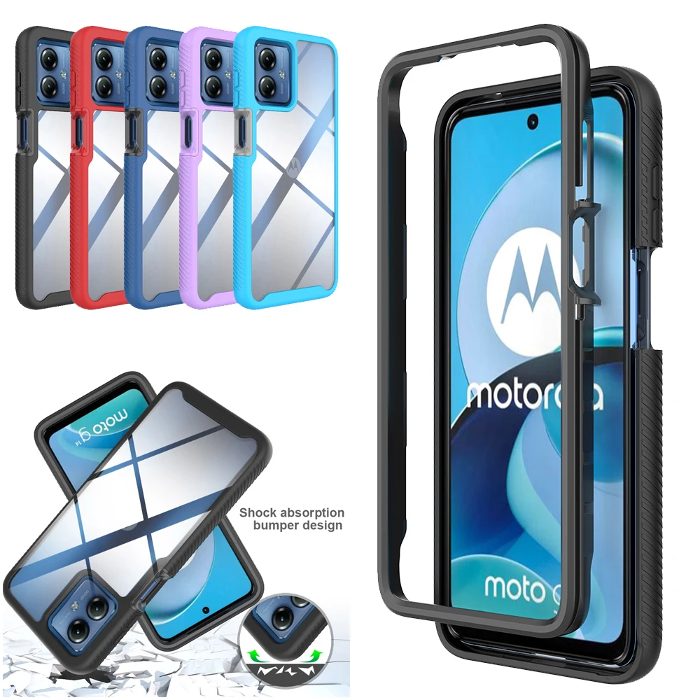 Funda-h-brida-resistente-a-prueba-de-golpes-para-Motorola-Moto-G14-G54 ...