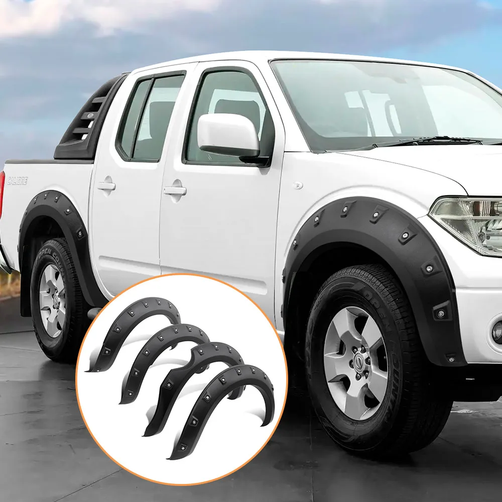 Guardabarros-de-estilo-remache-para-Nissan-Navara-guardabarros-de ...