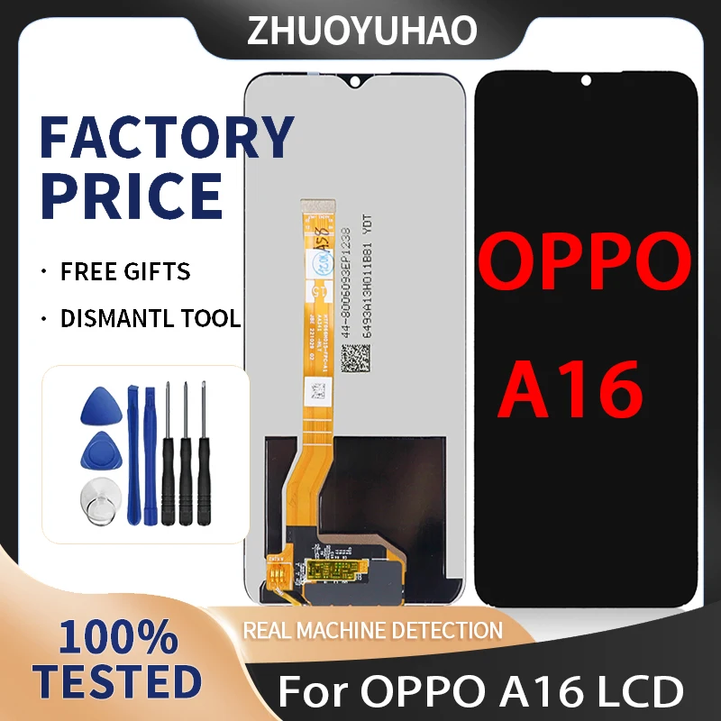 6-56-LCD-Display-For-OPPO-A16-LCD-Replacement-Display-Touch-Screen-For ...